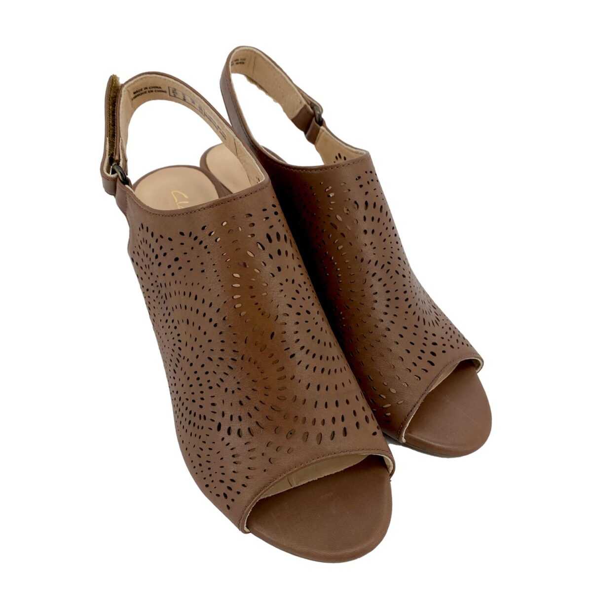 Clarks Women’s Wedge Heel Sandals / Size 6M / Open Toe / Raven Dawn ...