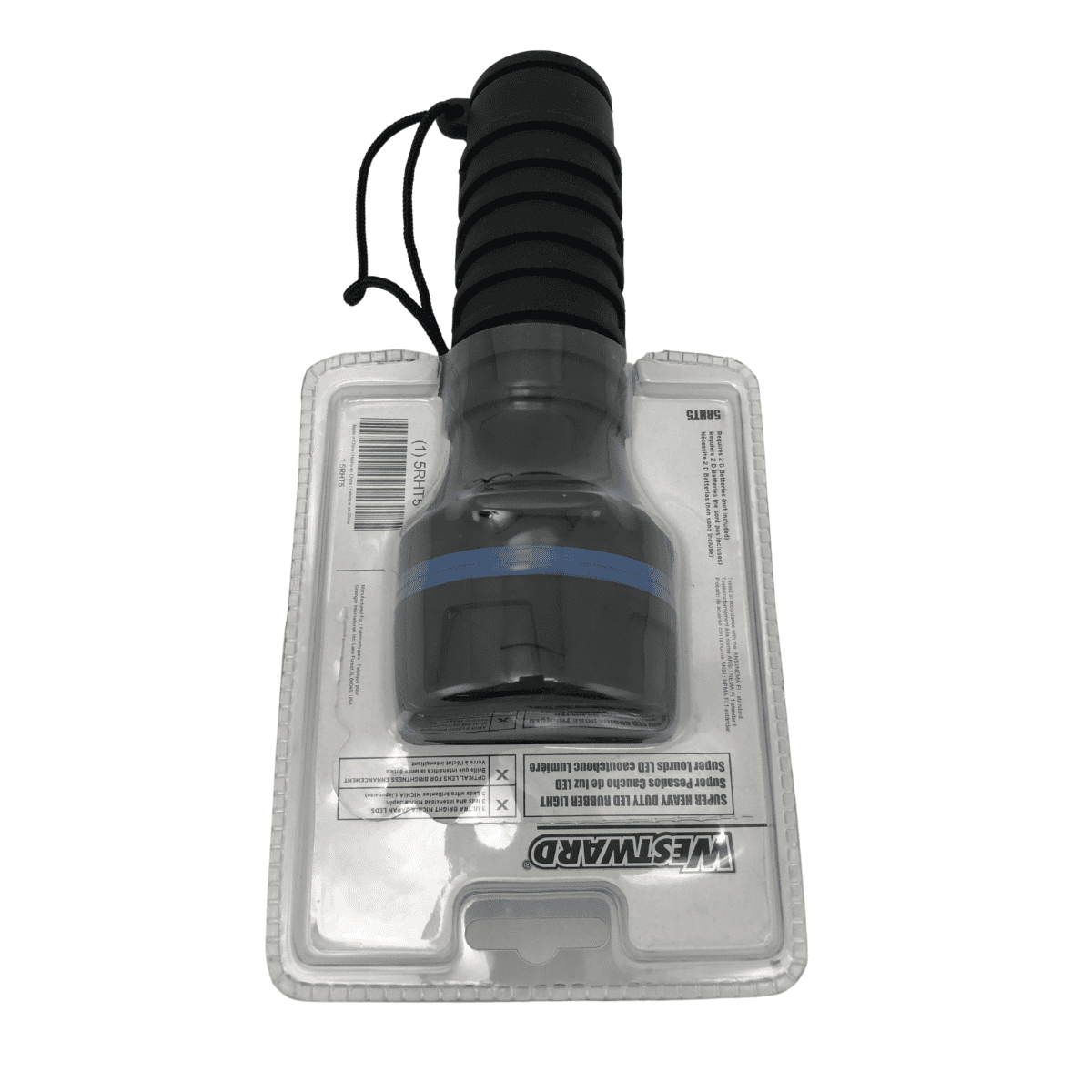 Westward Super Heavy Rubber Flashlight / LED / 16 Lumens – CanadaWide ...