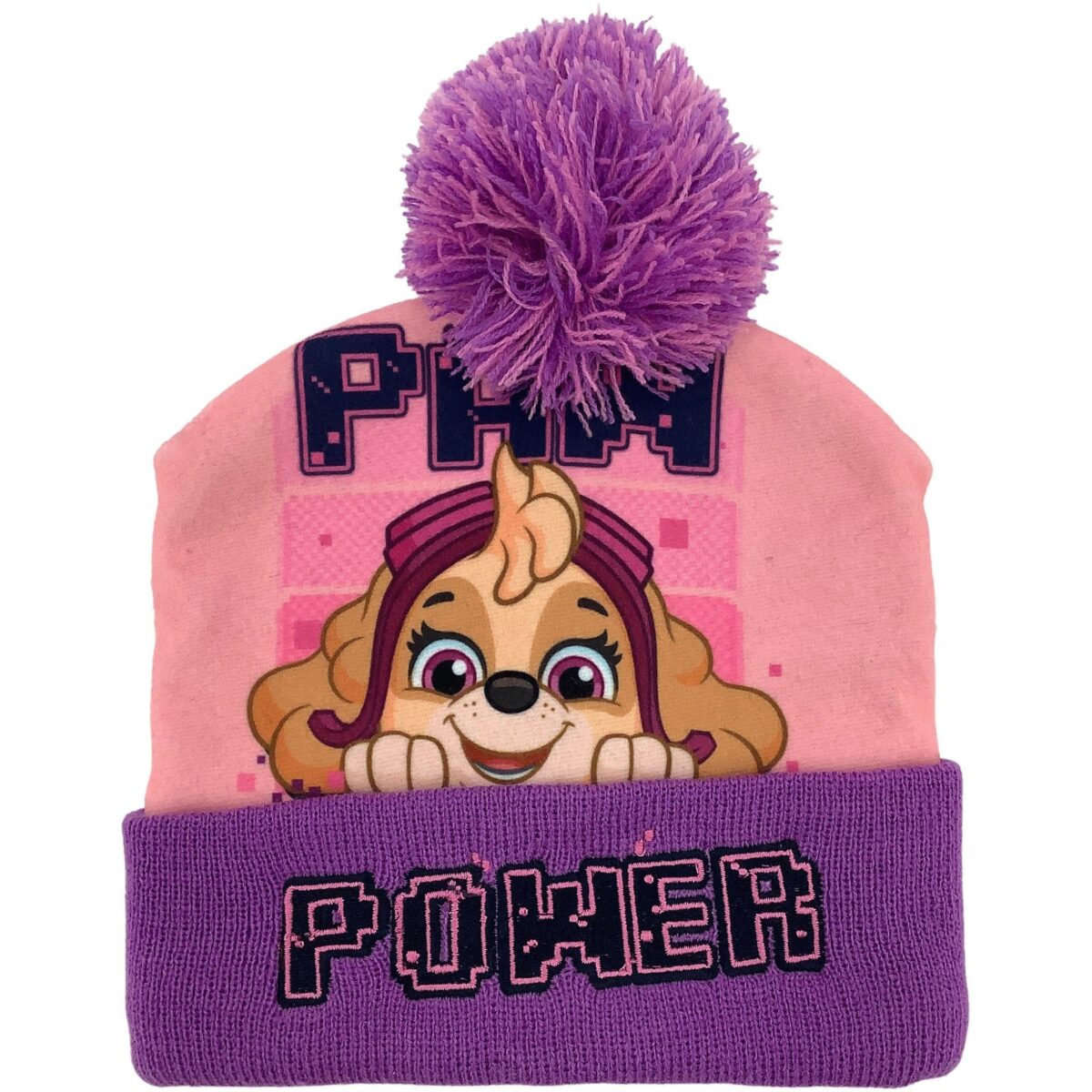 Nick Jr. Paw Patrol Girl’s Winter Hat / Skye / Pink and Purple ...