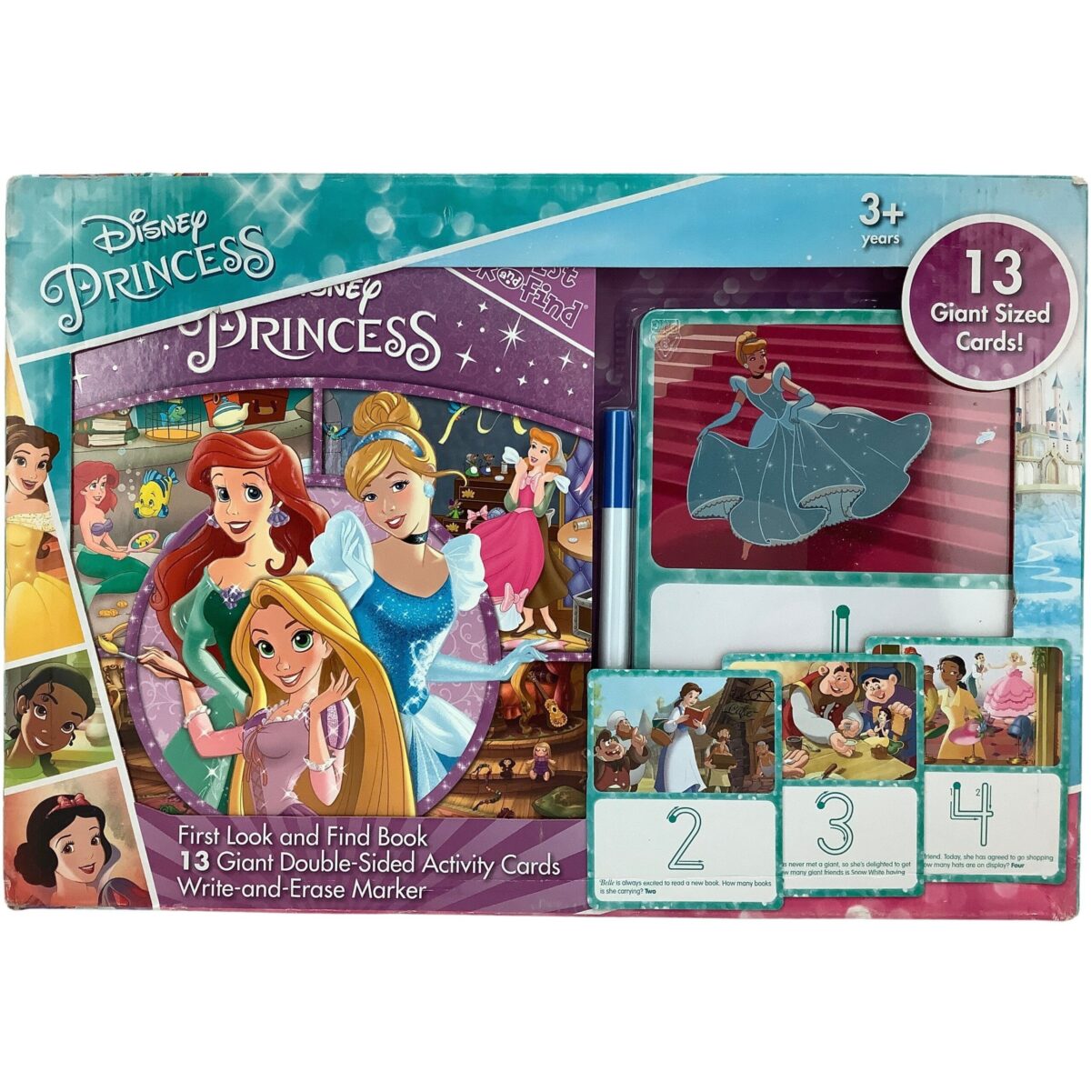 Disney Princess First Look and Find Book / Learning Toy / For Ages 3 ...