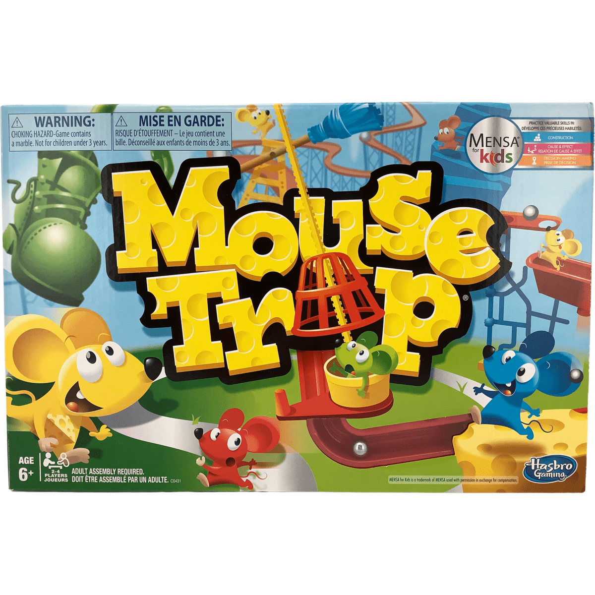 Hasbro Mouse Trap Board Game / Family Game Night / Children’s Game ...
