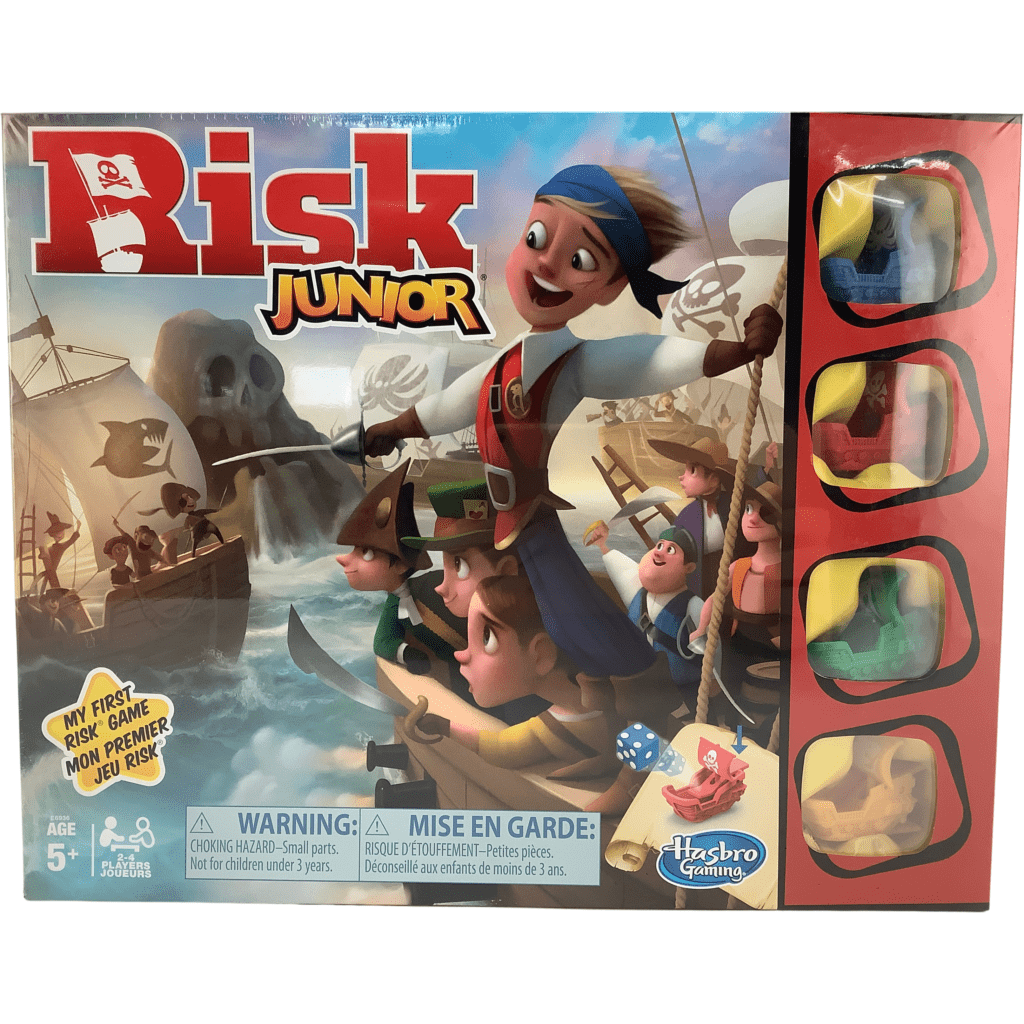 Hasbro Risk Junior Board Game / Strategy Board Game / Family Game Night – CanadaWide Liquidations