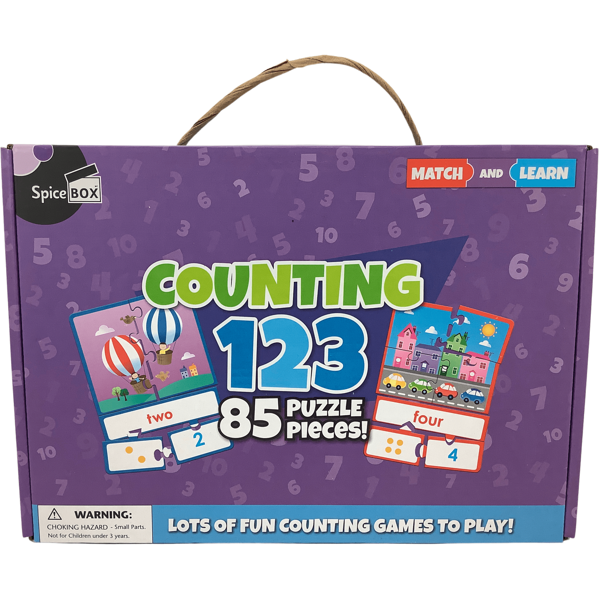 Spice Box Counting 123 / Counting Games / Puzzle and Matching Games ...
