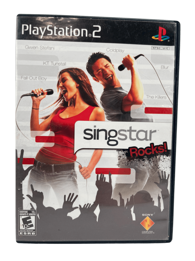 PlayStation 2 / “Sing Star Rocks!” Game / Video Game **USED ...