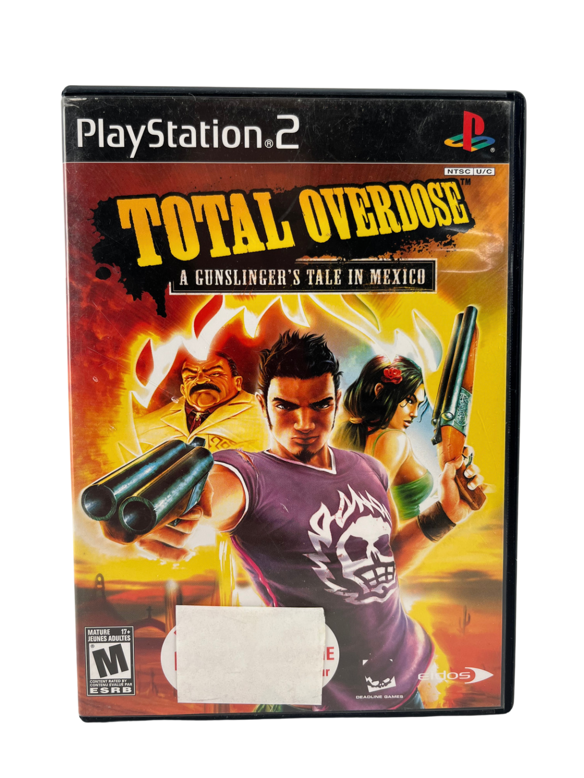 PlayStation 2 / “Total Overdose: A Gunslinger’s Tale in Mexico” Game ...