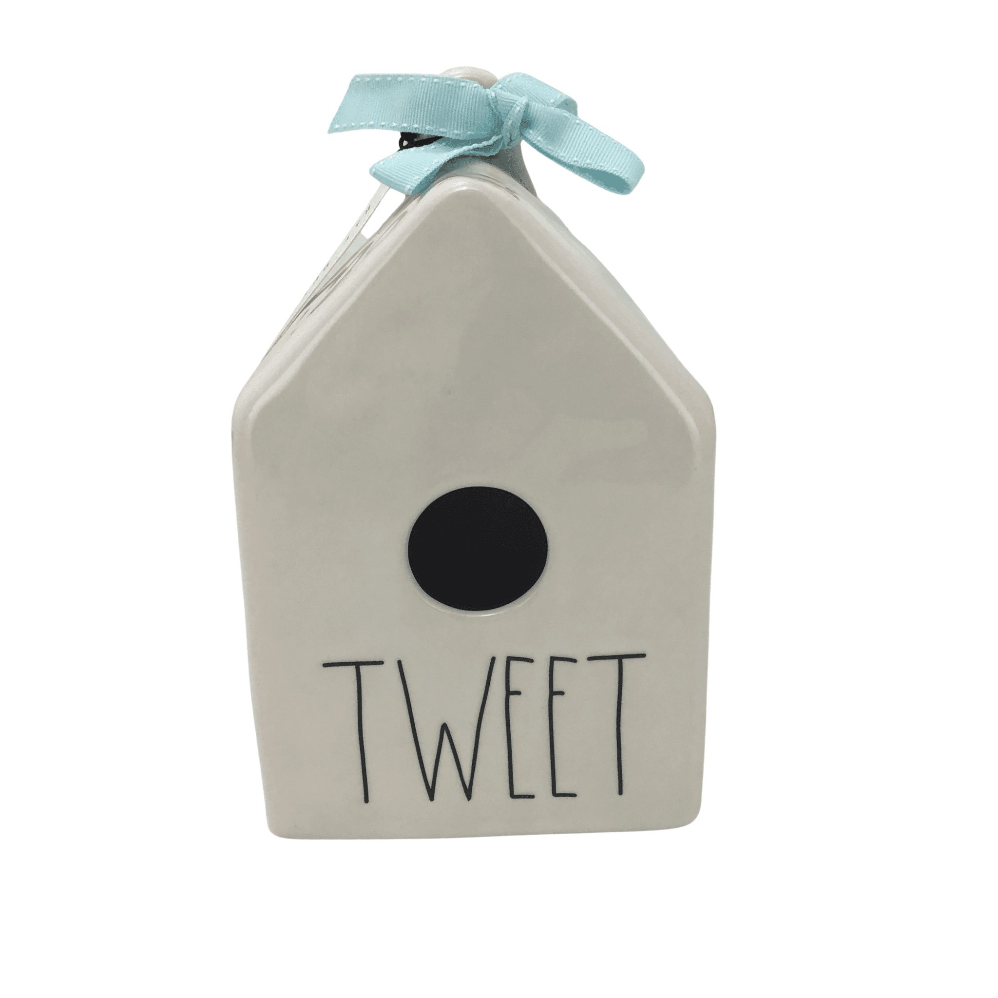 Rae Dunn White “Tweet” Ceramic Bird House – CanadaWide Liquidations