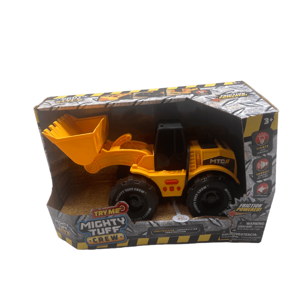 Mighty Tuff Crew: Bulldozer / Yellow / Light up / Sounds / Motion ...