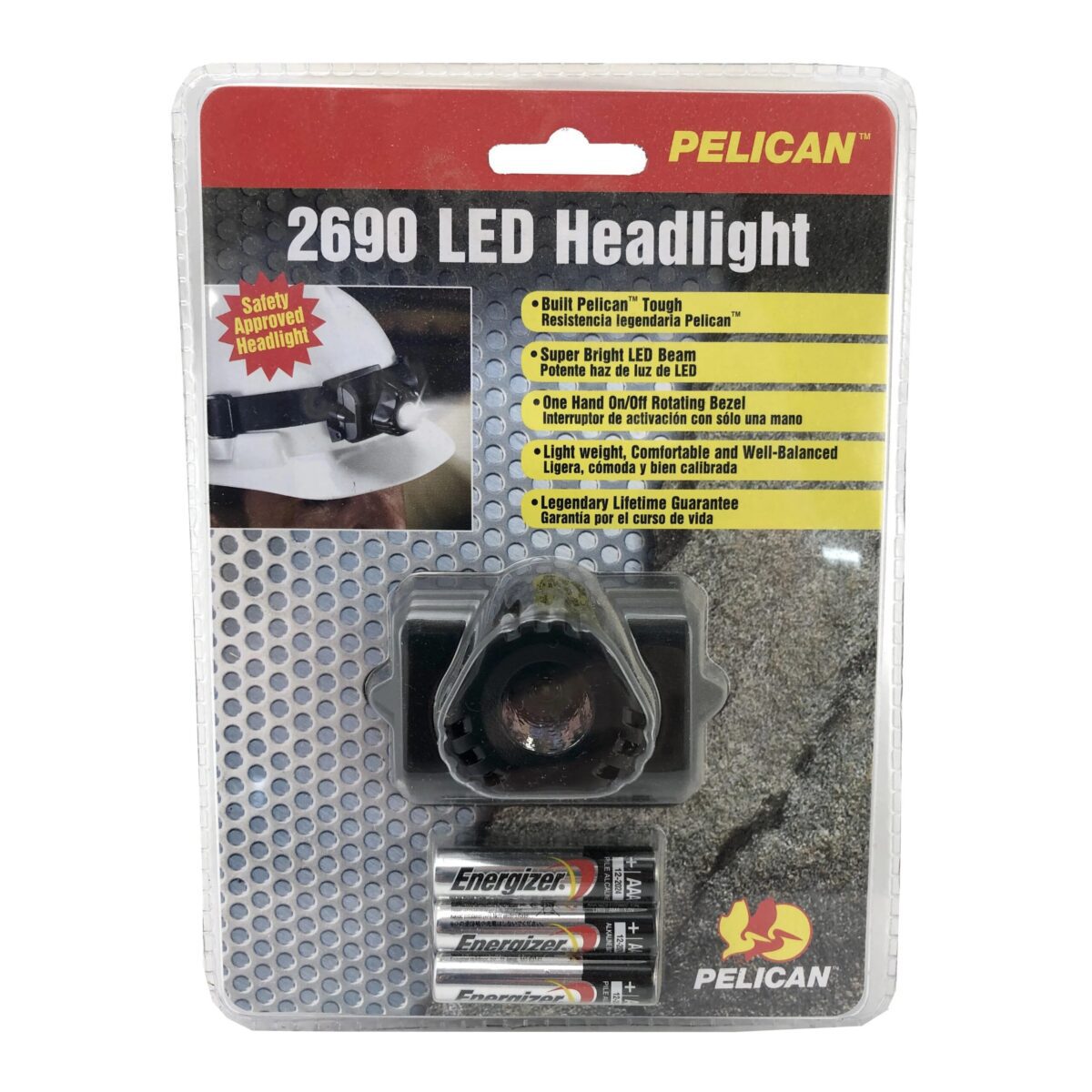 Pelican 2690 LED Headlight / Lightweight / Super Bright LED / Headlamp ...