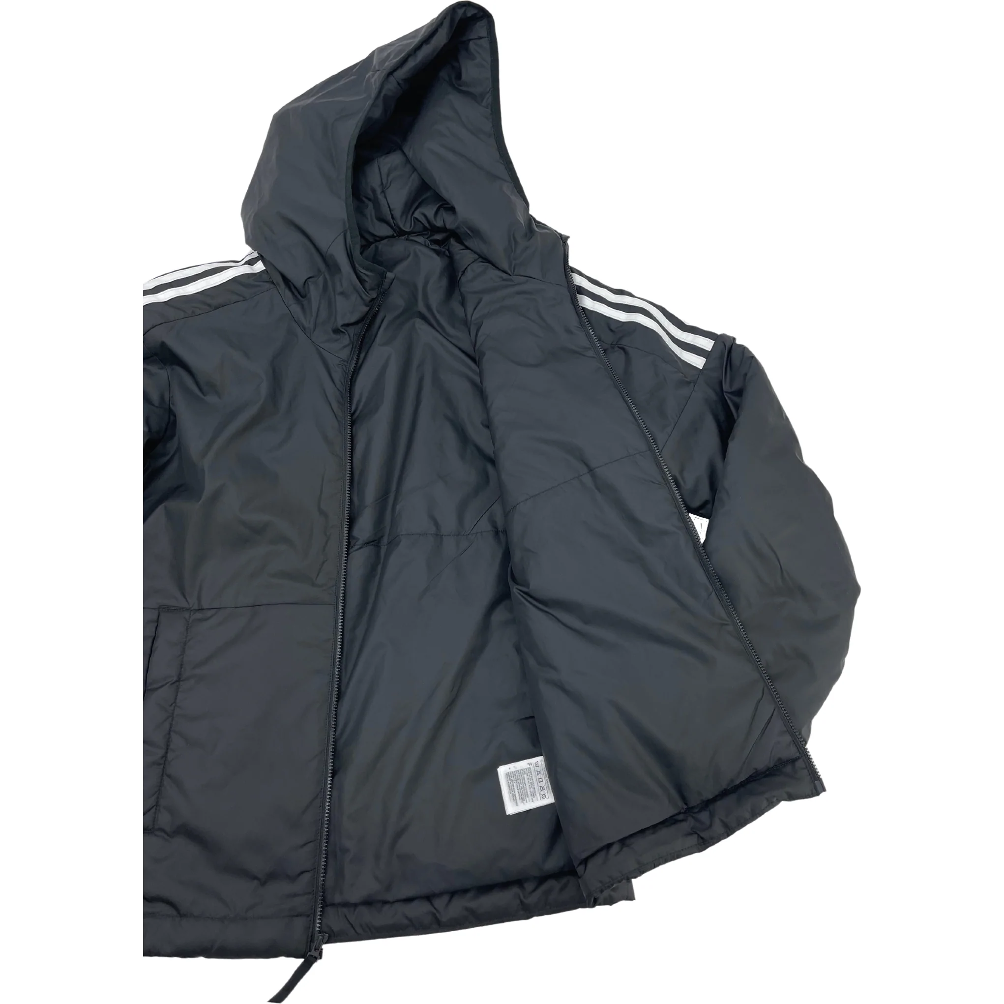 Adidas Women’s Black with White Stripes Spring Jacket / Various Sizes ...