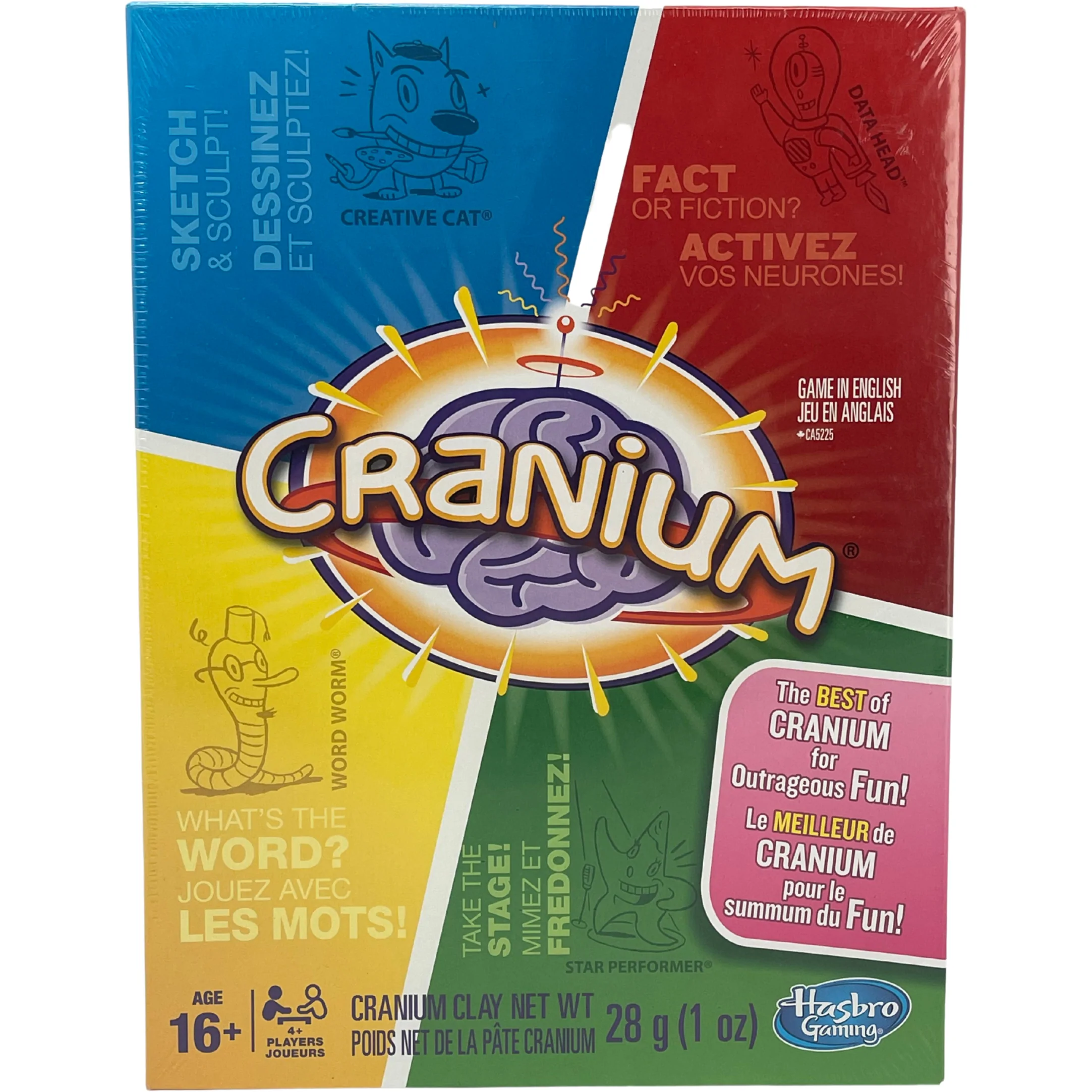 Hasbro Cranium Party Board Game / Team Game / Family Game Night ...