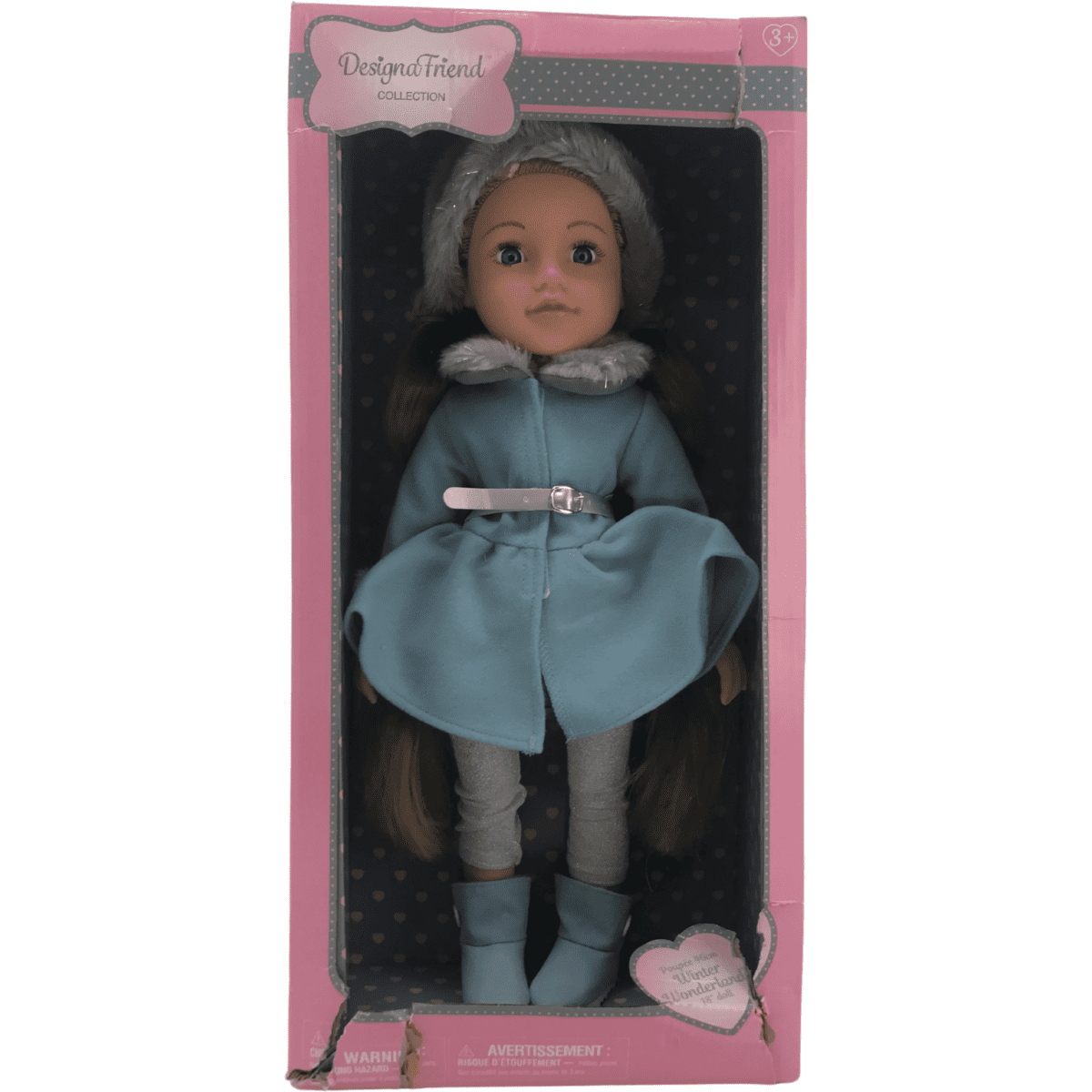 Designa Friend Winter Wonderland Doll / 18″ Doll / Blue Dress ...