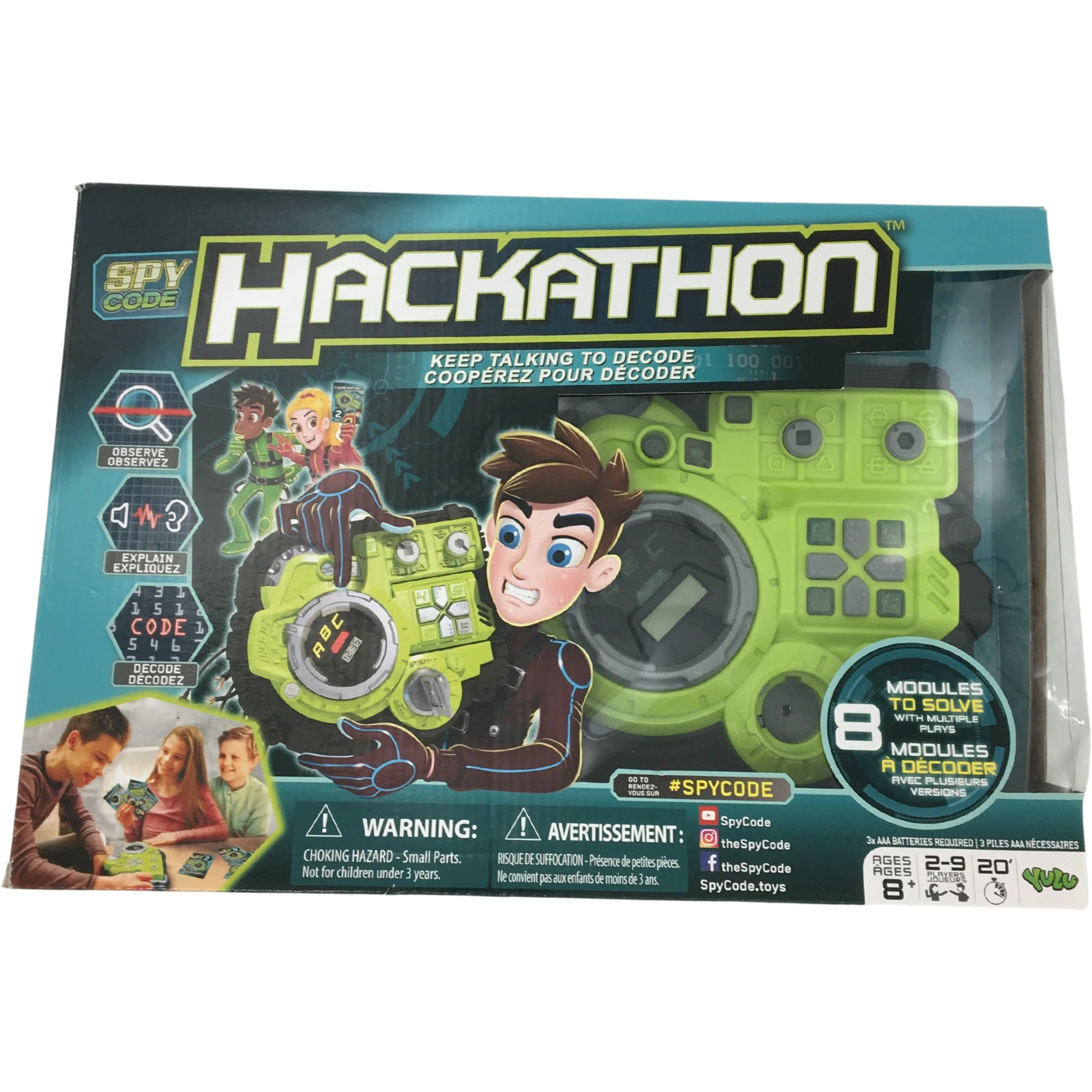Spy Code Hackathon Game / Family Game / Ages 8+ – CanadaWide Liquidations