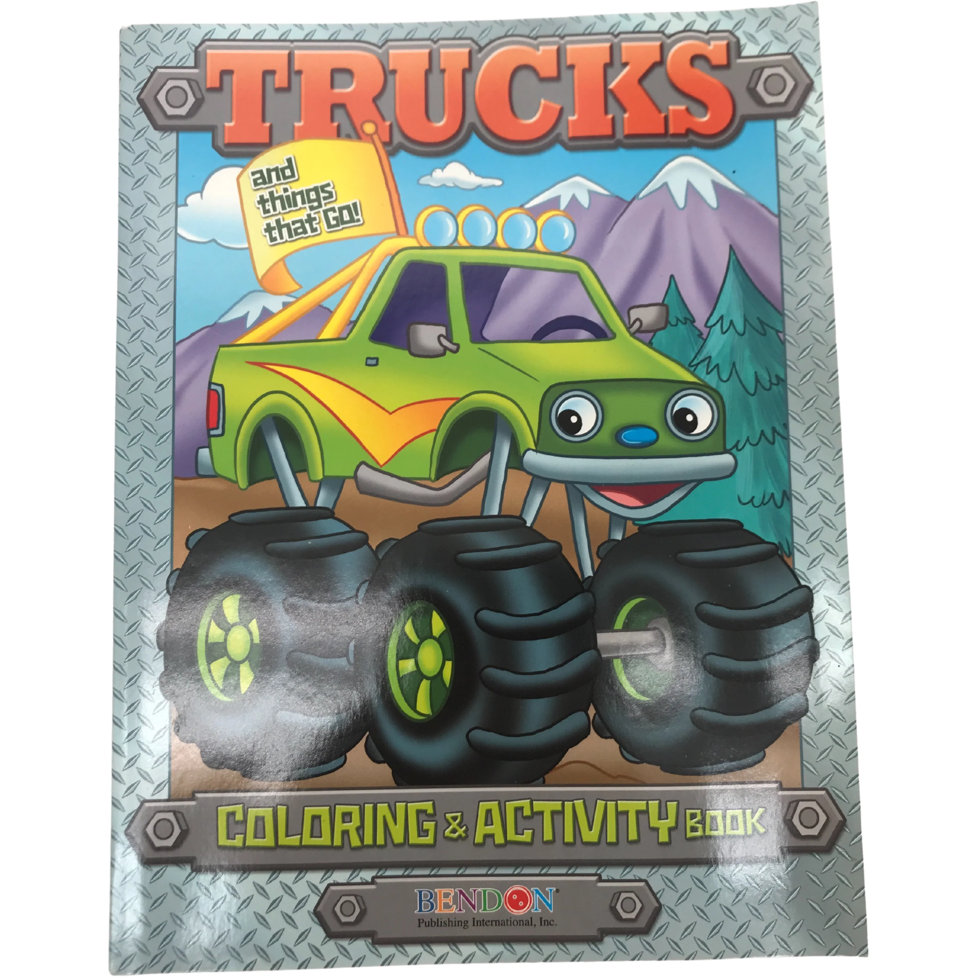 Bendon Trucks Colouring Book & Activity Book – CanadaWide Liquidations