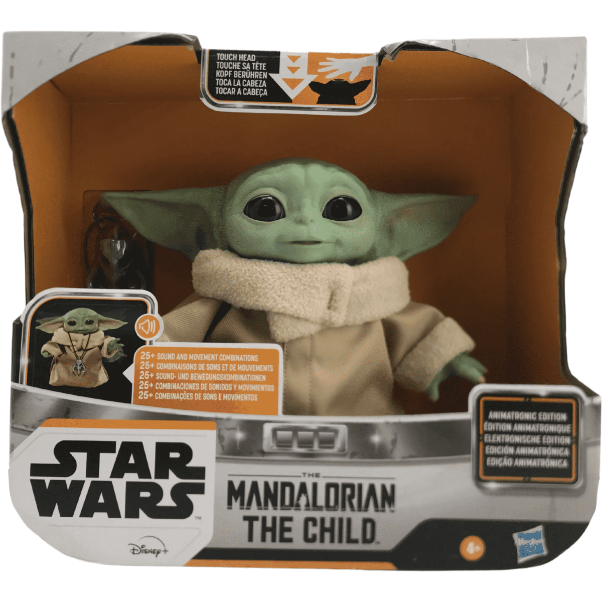 Star Wars The Mandalorian: The Child Animatronic Doll / Sound and ...