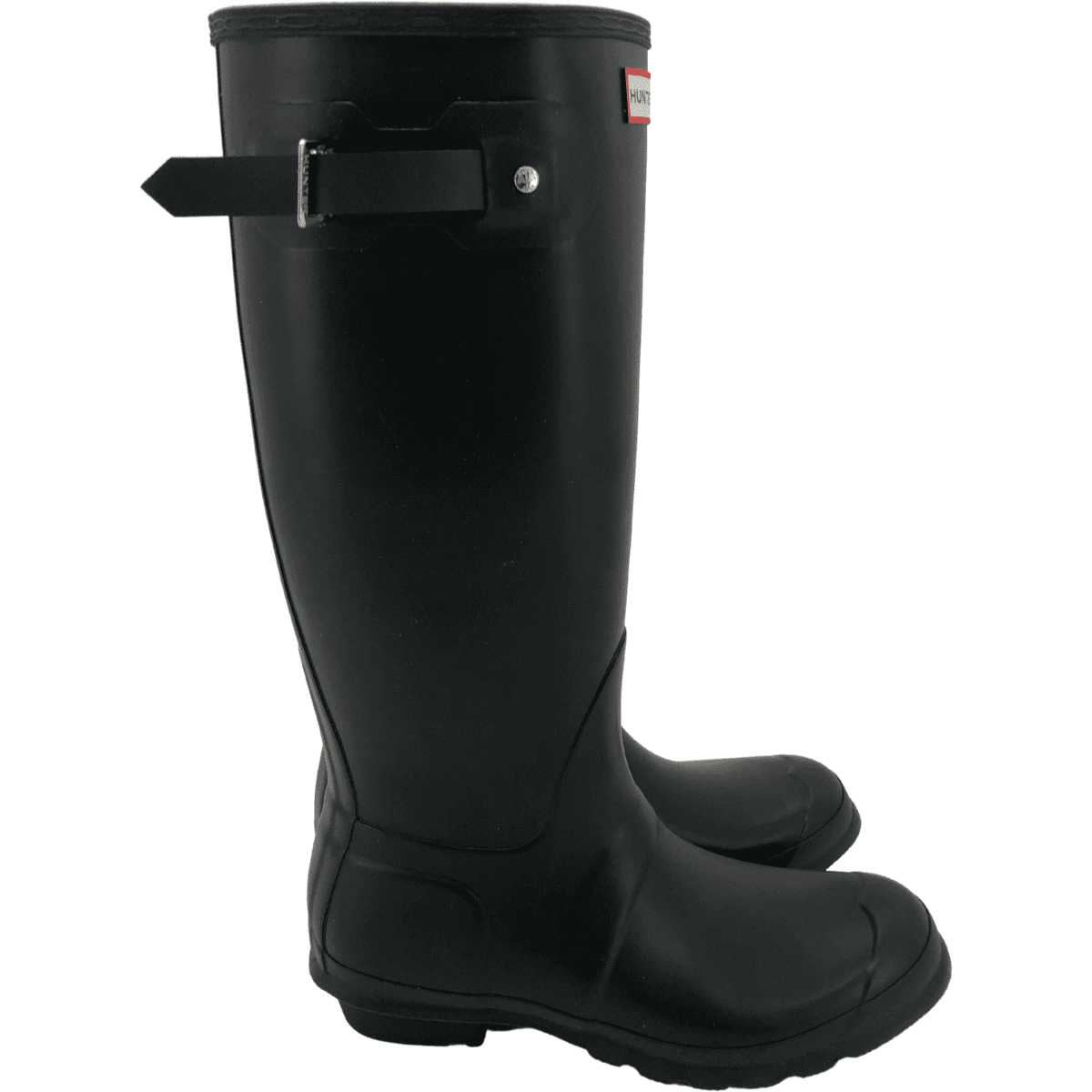 Hunter Women’s Matte Black Original Tall Rain Boot / Various Sizes ...