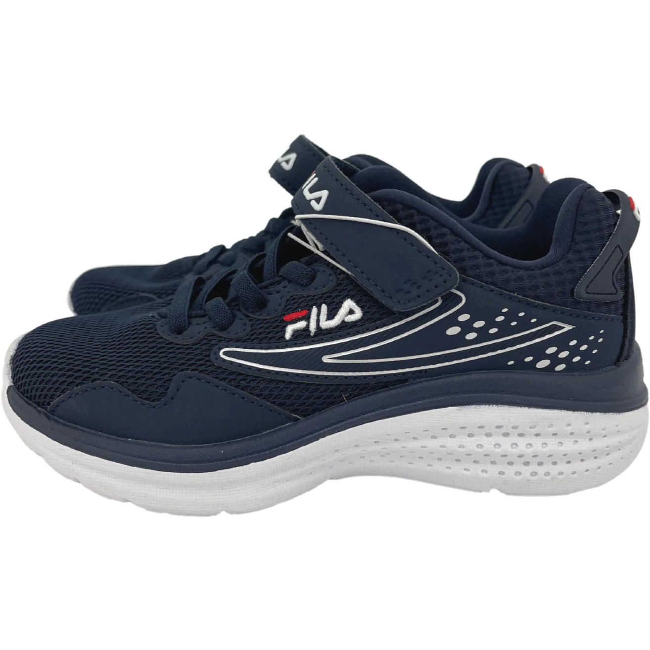 Fila Boy’s Navy Tactician Strap Running Shoes / Various Sizes ...