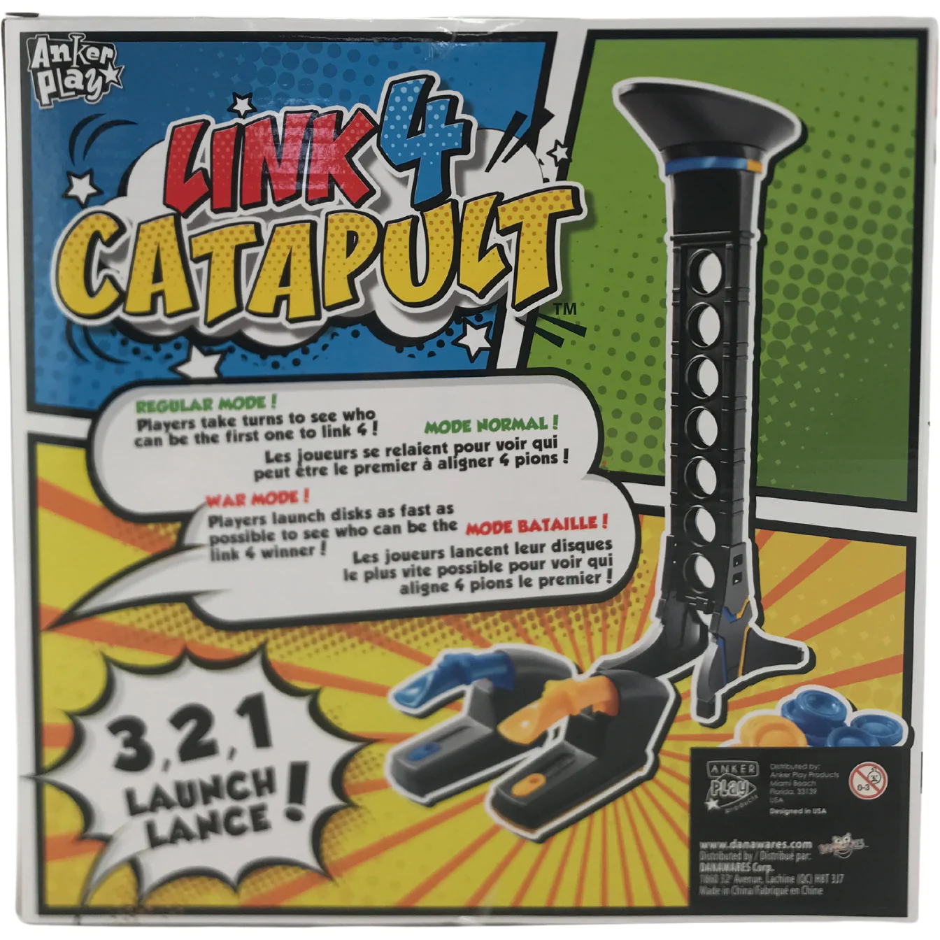 Anker Play Link 4 Catapult Game: Family Game / Ages 6+ – CanadaWide ...