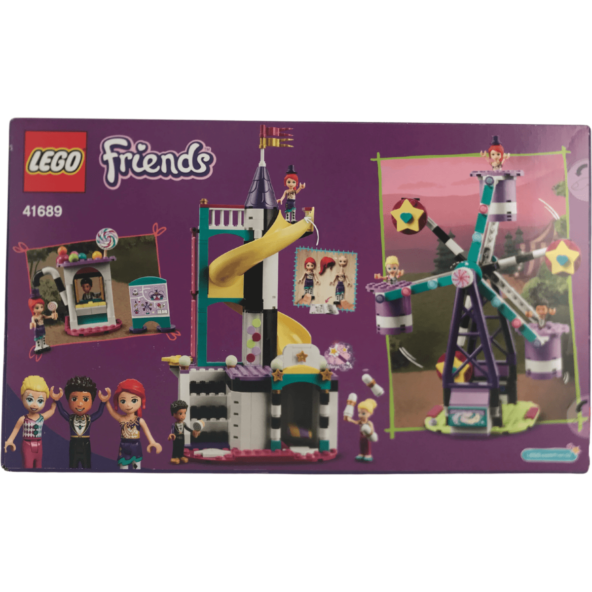 LEGO Friends Magical Ferris Wheel and Slide Building Set / 41689 ...