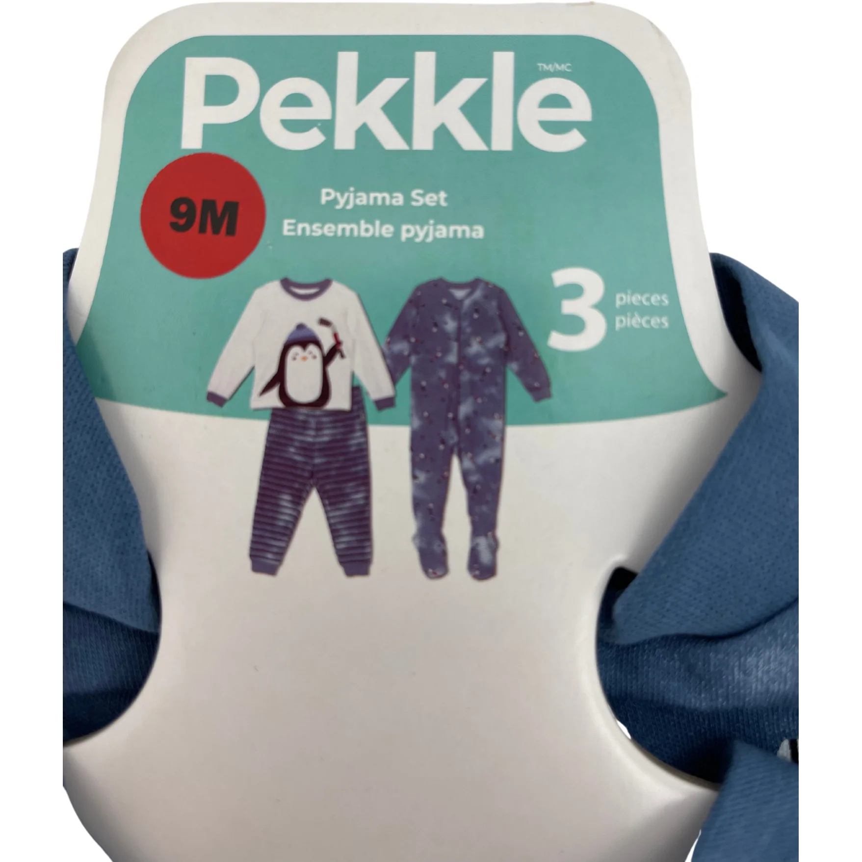 Pekkle Kid’s 3 Piece Blue Pyjama Set / Various Sizes – CanadaWide ...