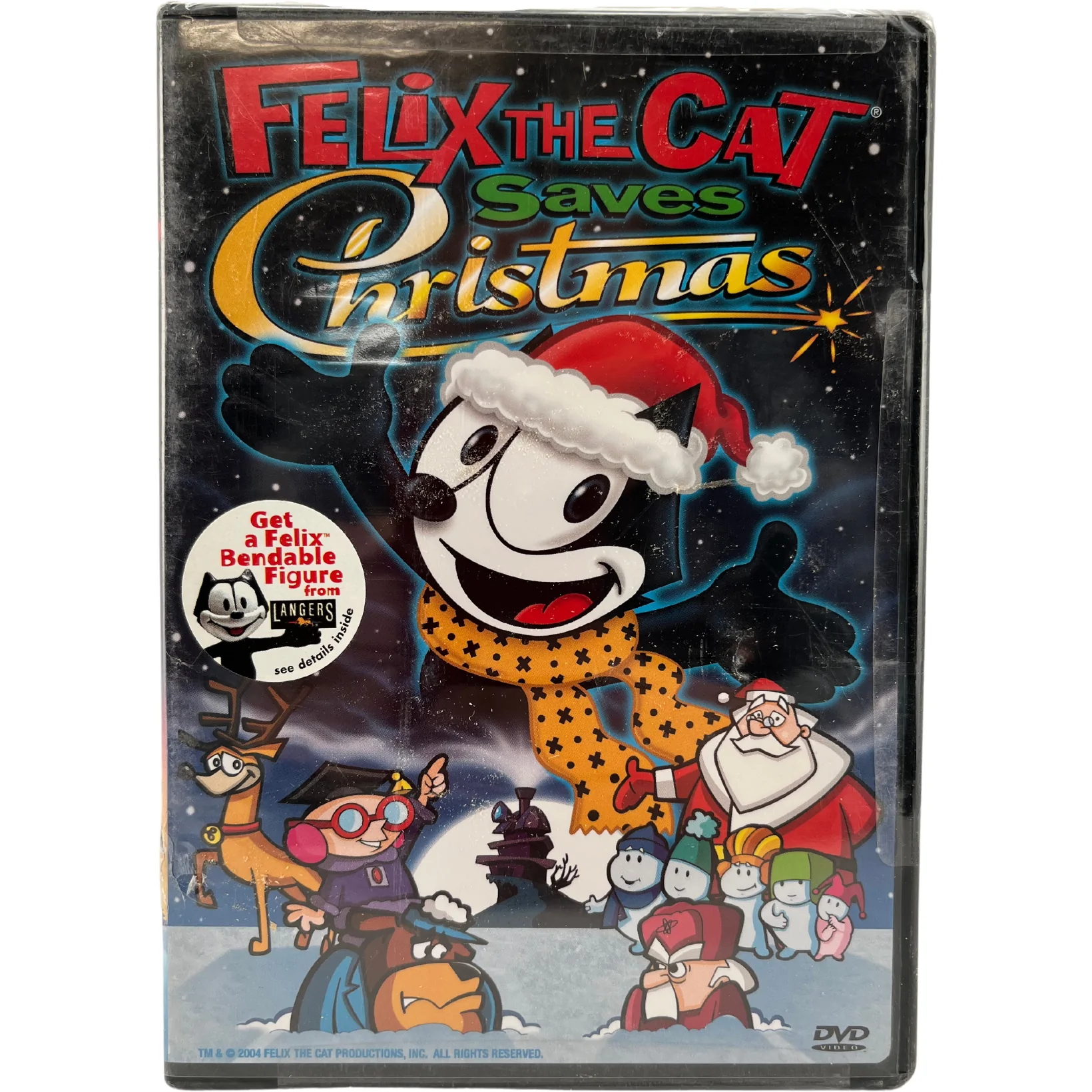 Felix The Cat Saves Christmas Movie / Featuring Felix / DVD ...