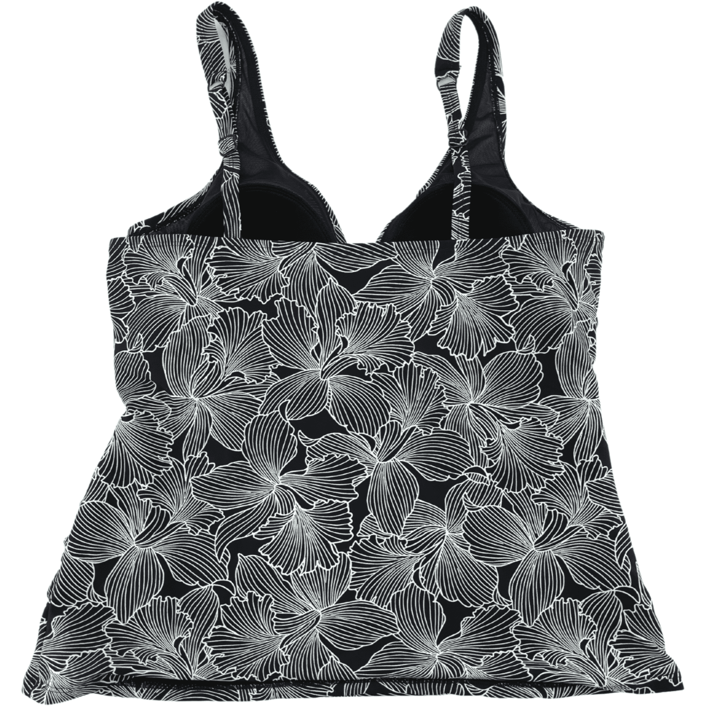 Christina Women’s Black & White Tankini Top / Various Sizes ...