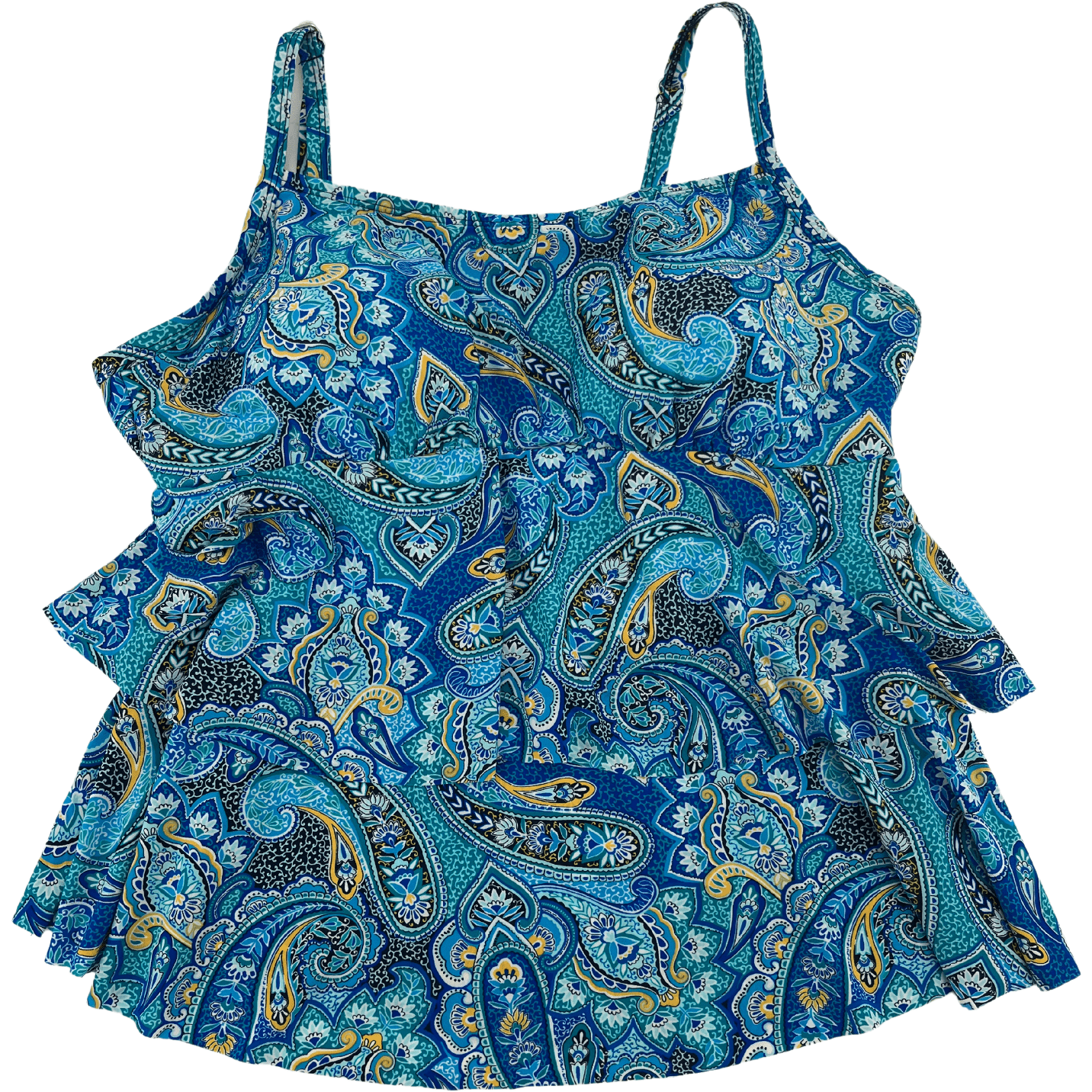 Christina Women’s Blue Patterned Tankini Set / Various Sizes ...