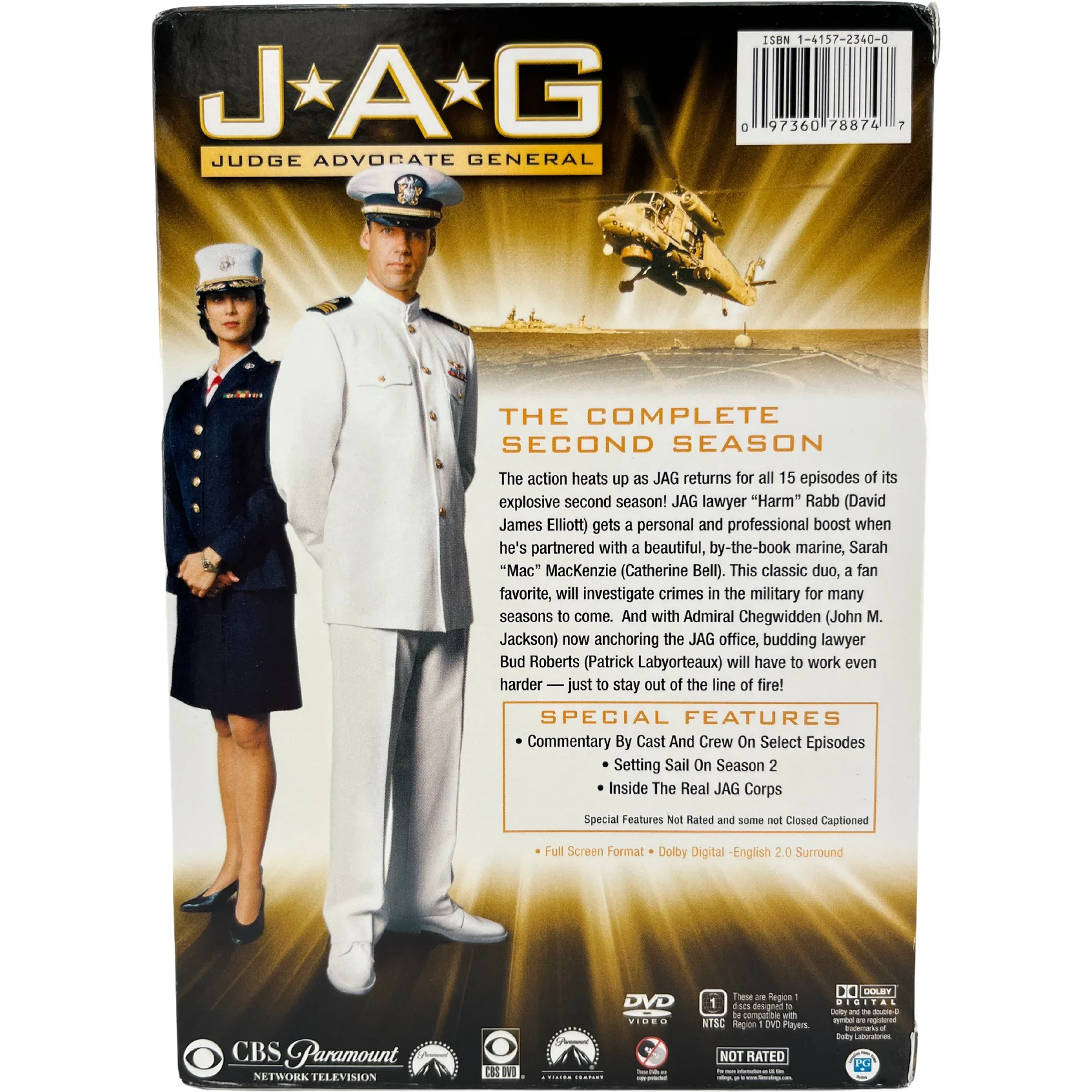 TV Series JAG / Complete 2nd Season / DVD – CanadaWide Liquidations