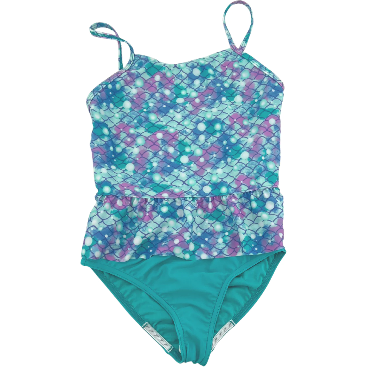 Speedo Girl’s Teal & Purple 2 Piece Bathing Suit / Various Sizes ...