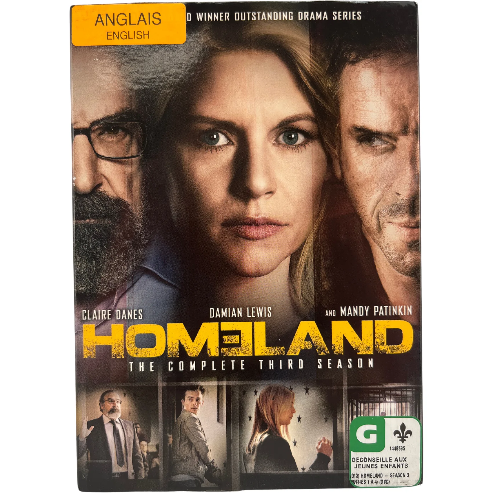 Homeland TV Series / Complete 3rd Season / DVD – CanadaWide Liquidations
