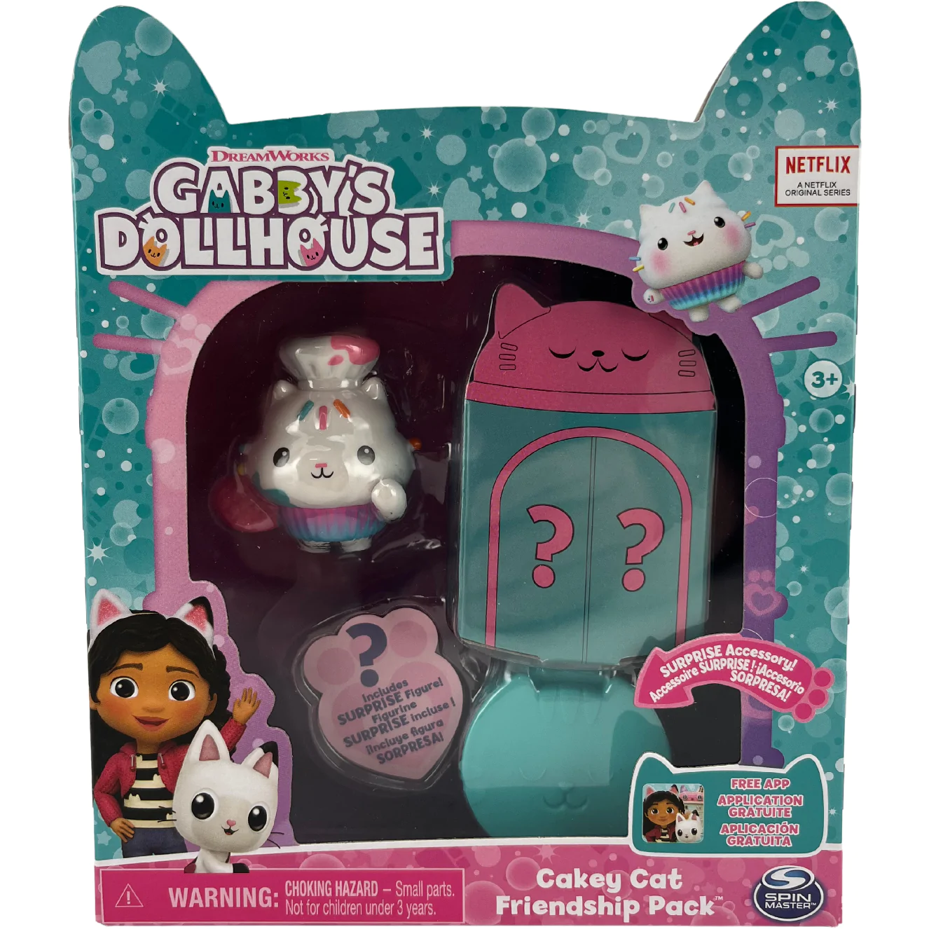 Gabby’s Doll House / Friendship Pack / Kitty Fairy / Cakey Cat / Gabby ...
