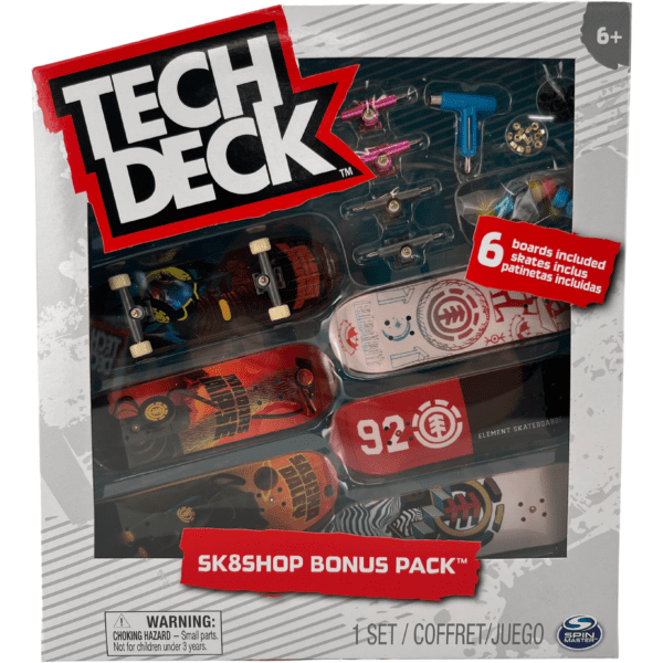 Tech Deck Sk8shop Bonus Pack: Element Pack / 6 Skateboards – CanadaWide ...