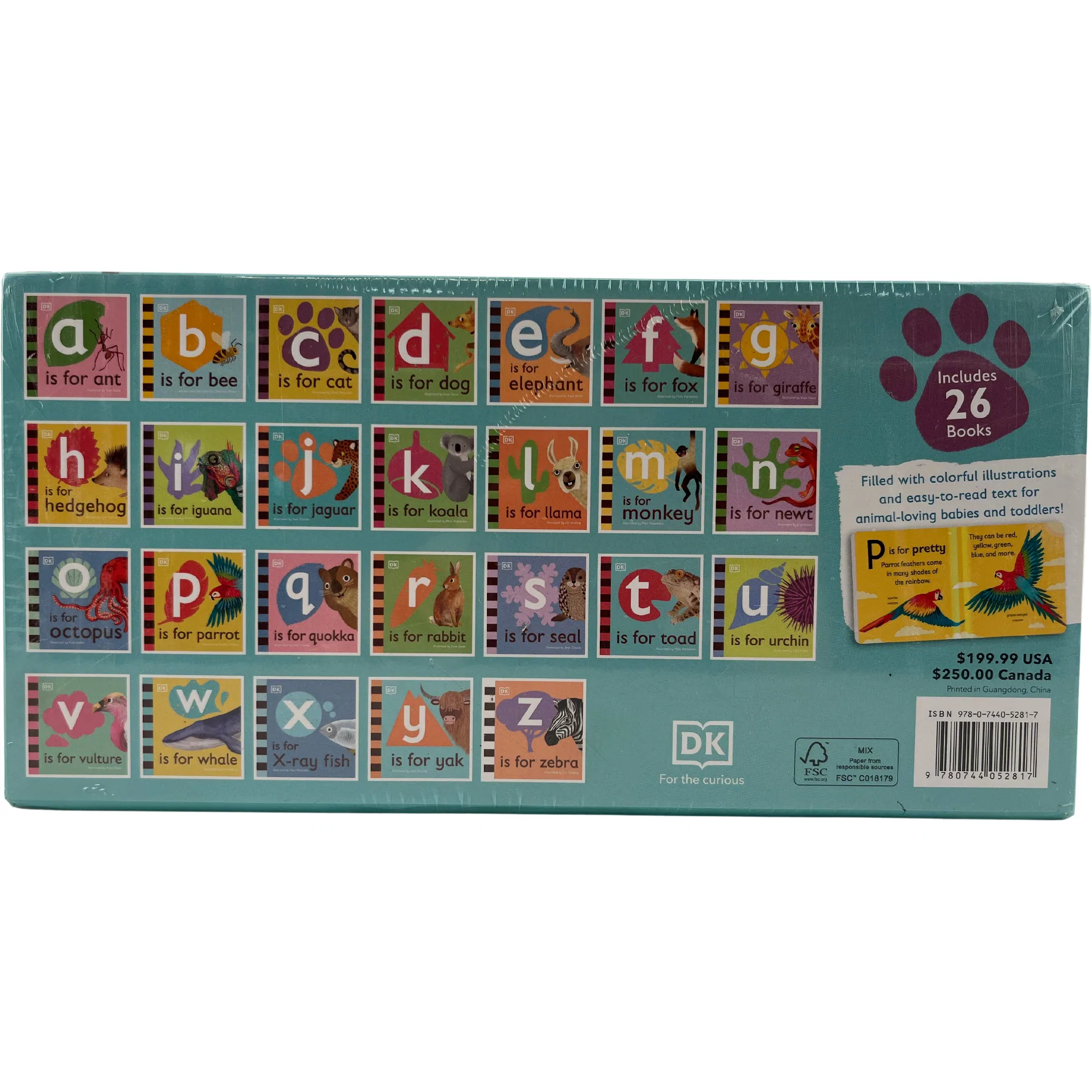Children’s Animal Alphabet Book Set – CanadaWide Liquidations