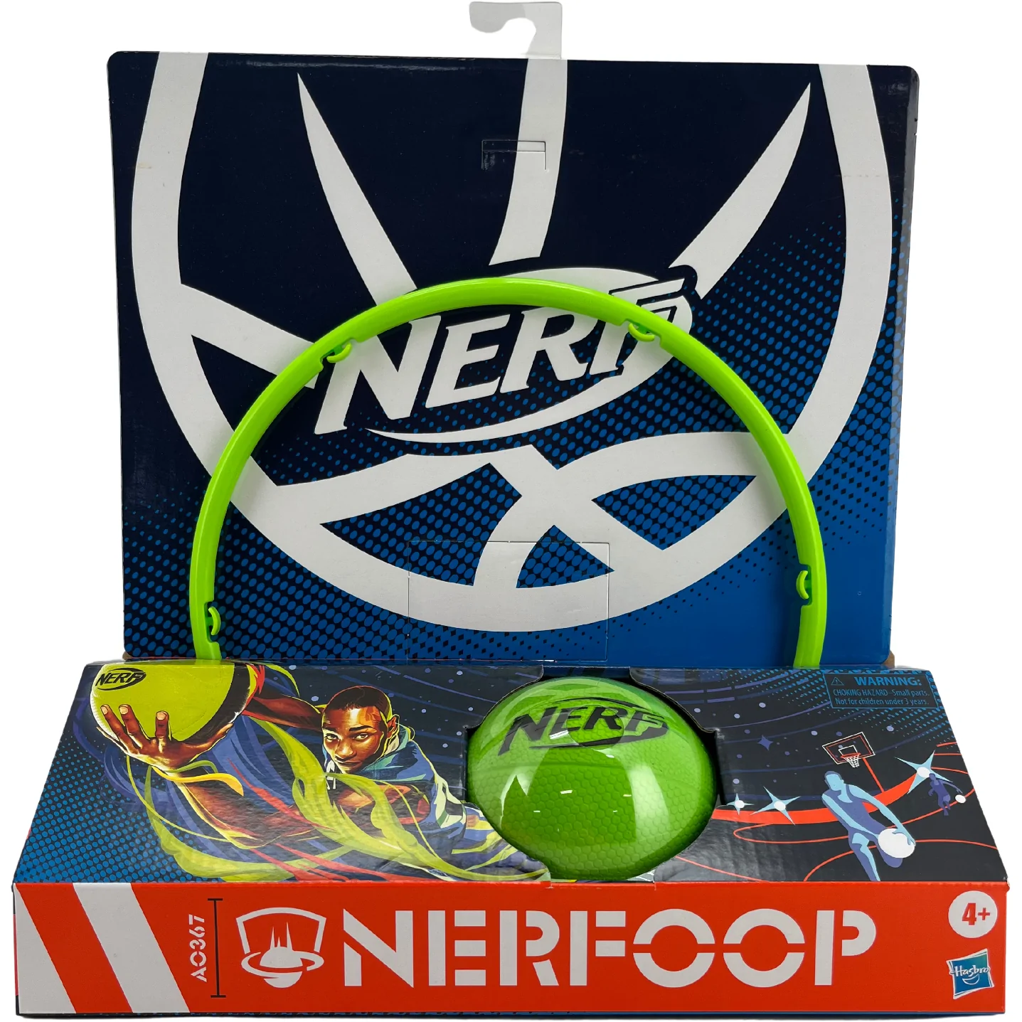 Nerf Nerfoop Basketball Net / Blue / For Ages 4+ – CanadaWide Liquidations