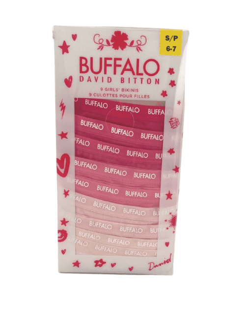 Buffalo David Bitton Girl’s 9 Pack Purple Bikinis Underwear / Various ...