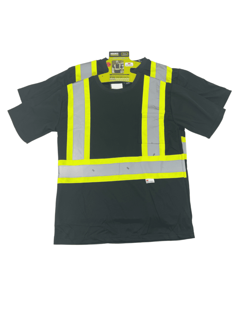 Holmes Workwear Men’s Hi-Vis Work Shirts / 2 Pack / Black – CanadaWide ...