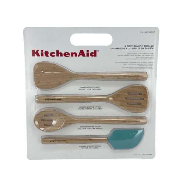 KitchenAid 4 Piece Bamboo Tool Set – CanadaWide Liquidations