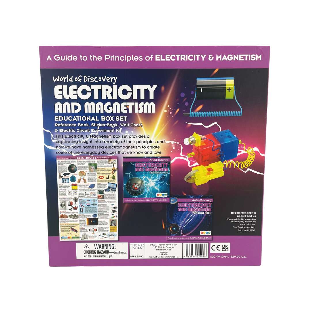 World of Discovery Electricity and Magnetism Educational Box Set – CanadaWide Liquidations