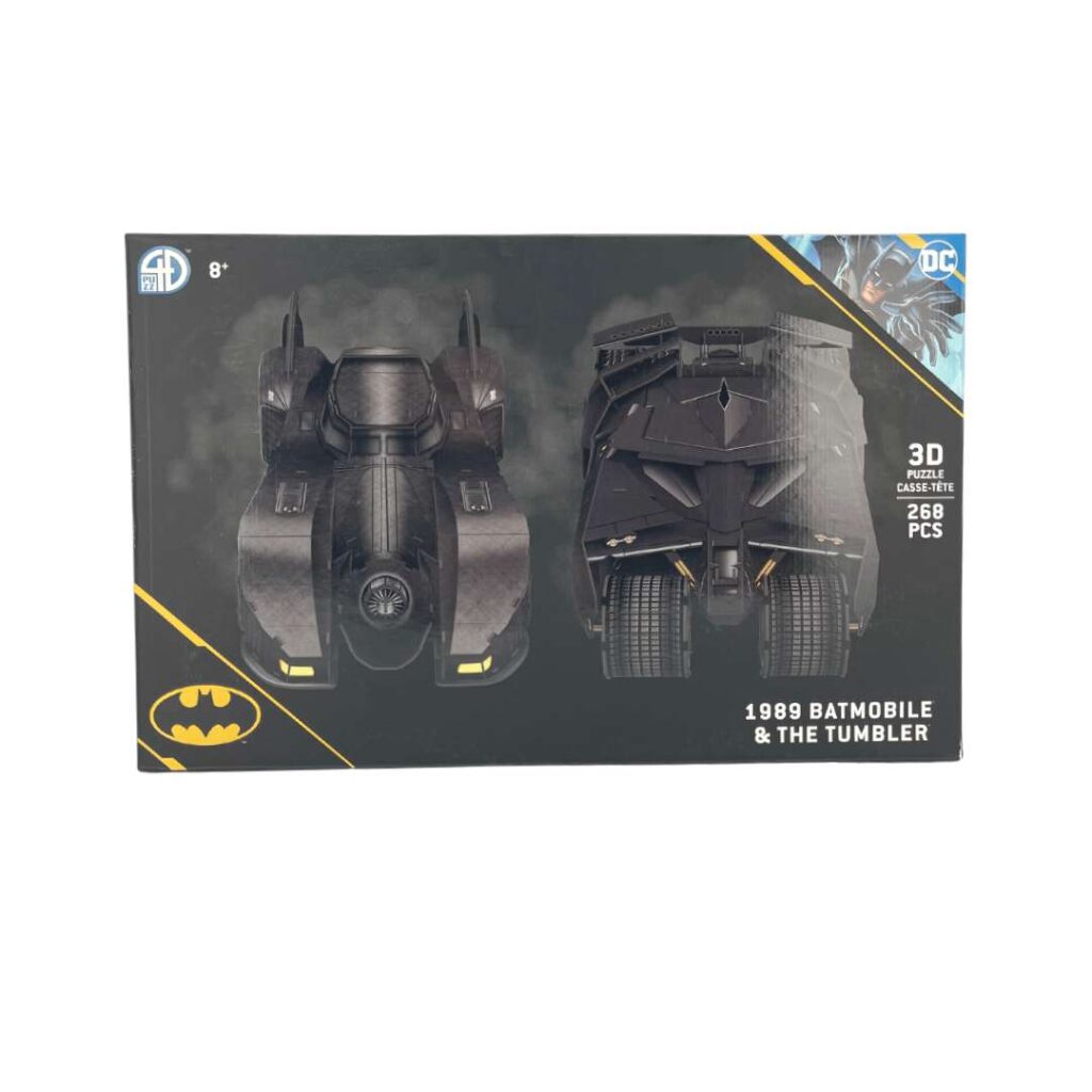 4DPuzzle DC Comics 1989 Batmobile & The Tumbler 3D Puzzle – CanadaWide ...