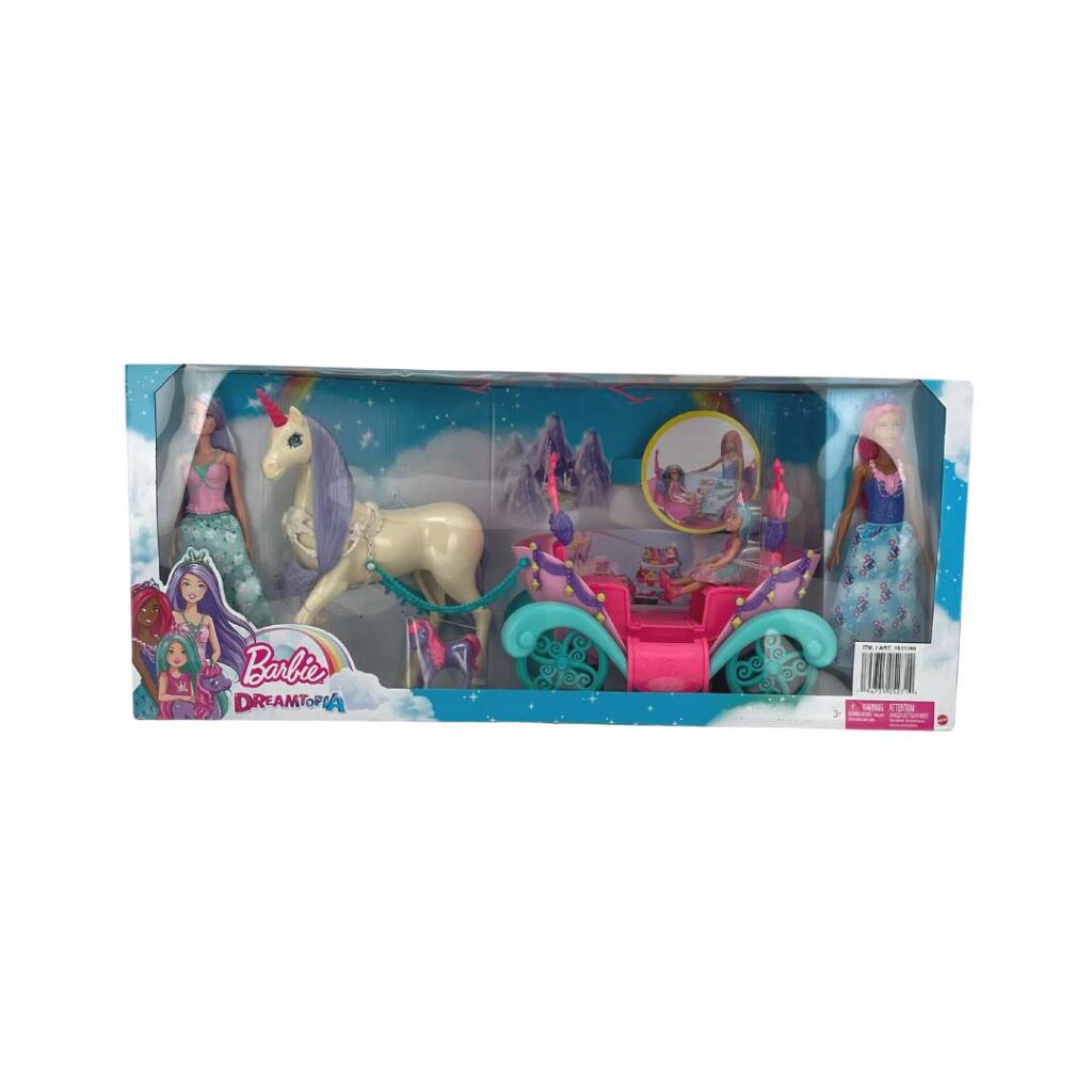 Barbie Dreamtopia Carriage and Unicorn Play Set – CanadaWide Liquidations