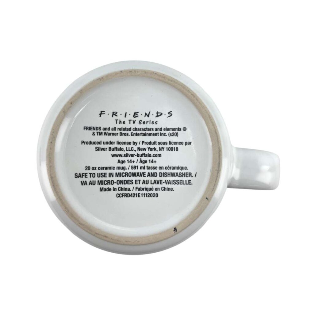 FRIENDS The TV Series “Central Perk” Ceramic Coffee Mug – CanadaWide ...