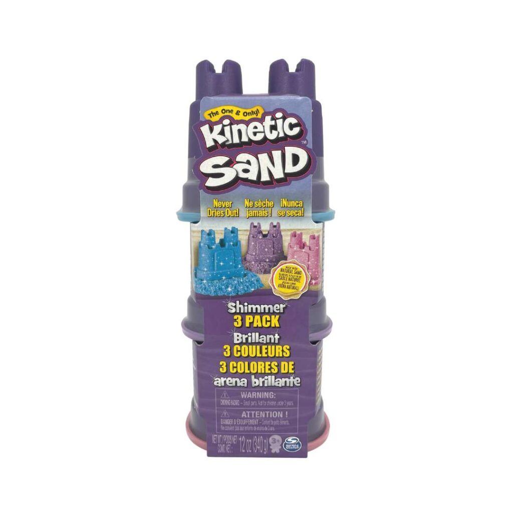 Kinetic Sand 3 Pack of Shimmer Sand – CanadaWide Liquidations
