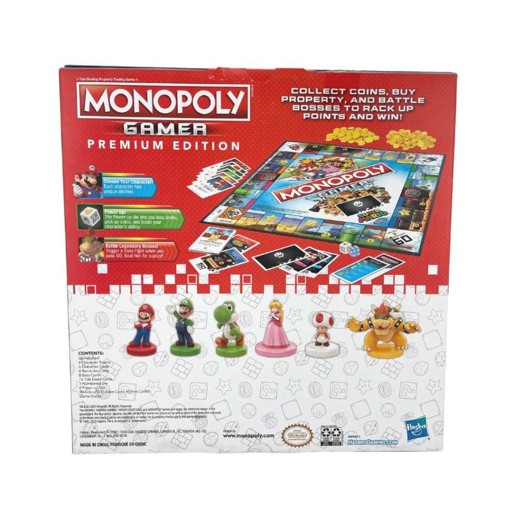 Hasbro Monopoly Super Mario Edition Board Game – CanadaWide Liquidations
