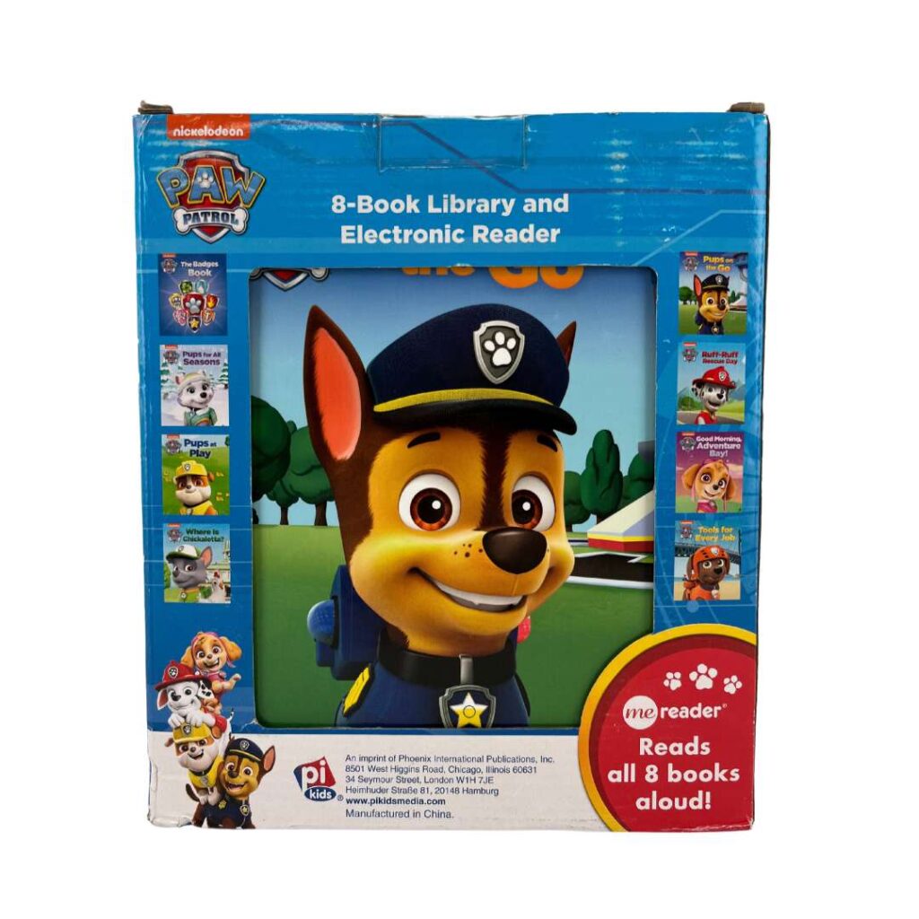 Nickelodeon Paw Patrol 8-Book Library and Electronic Reader ...