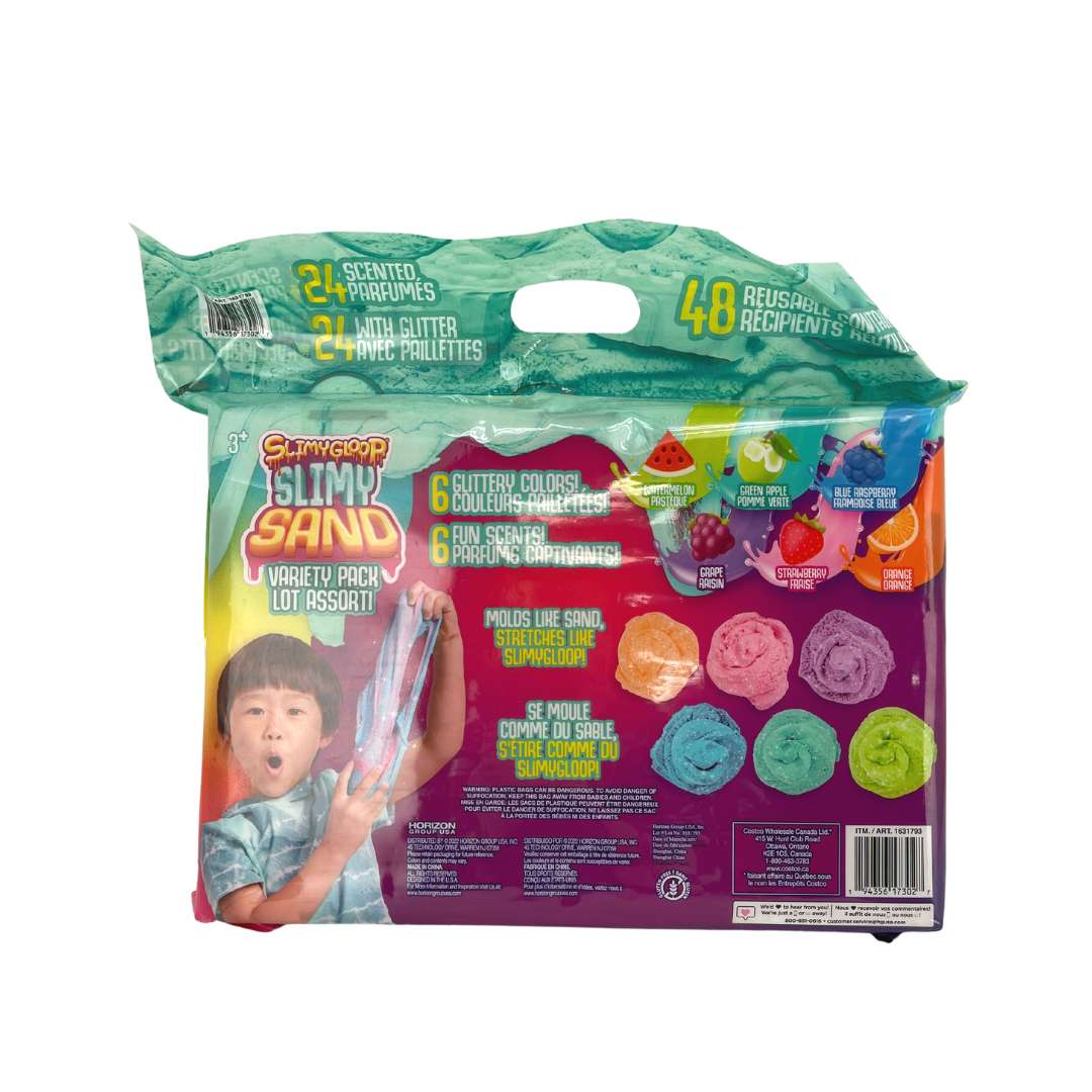 SlimyGloop Slimy Sand Variety Pack / 48 Pieces / Multiple Scents ...