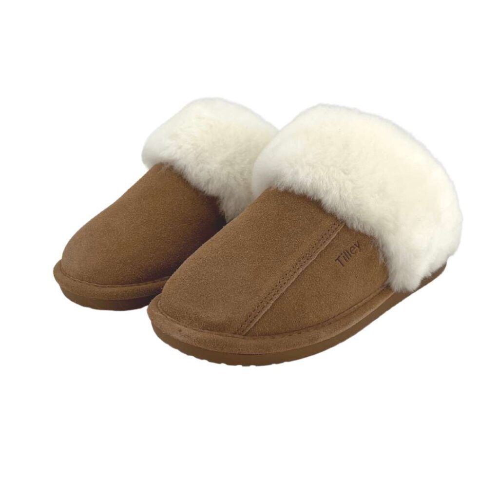 Tilley Women’s Cognac Slippers / Various Sizes – CanadaWide Liquidations