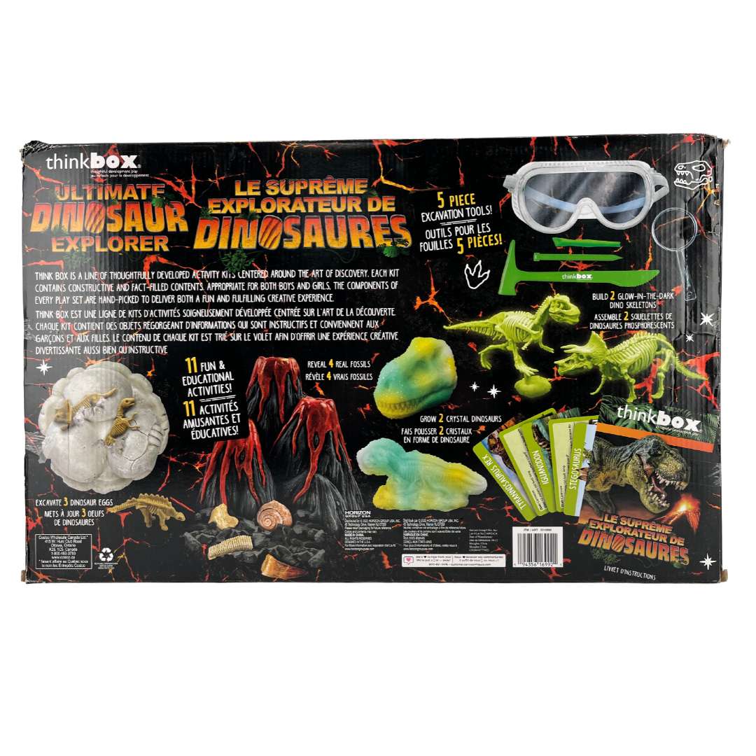 Thinkbox Ultimate Dinosaur Explorer Educational Kit / Activity ...