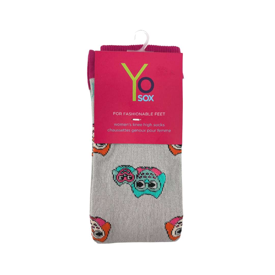 Yo Sox Women’s Owl Themed Knee High Socks / Size 6-10 – CanadaWide ...