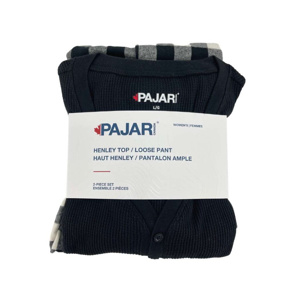 Pajar Women’s Black & White 2 Piece Pyjama Set / Various Sizes ...