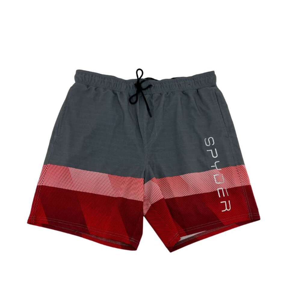 Spyder Men’s Grey & Red Swim Trunks / Various Sizes – CanadaWide ...