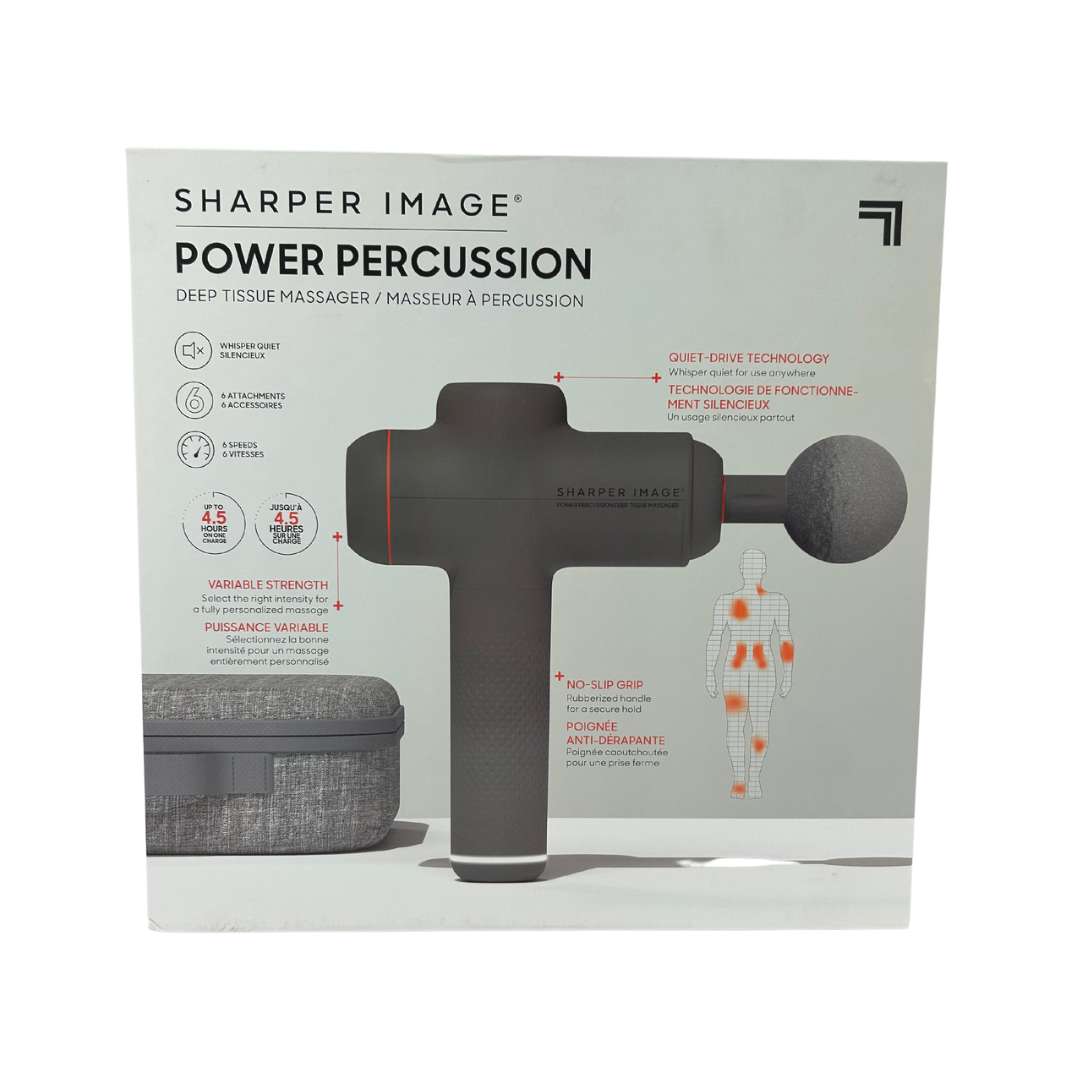 Sharper Image Power Percussion Deep Tissue Massager – CanadaWide ...